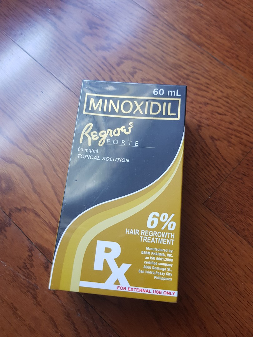 Minoxidil Regrow Forte 6% Hair Growth Treatment 60ml, Beauty & Personal ...