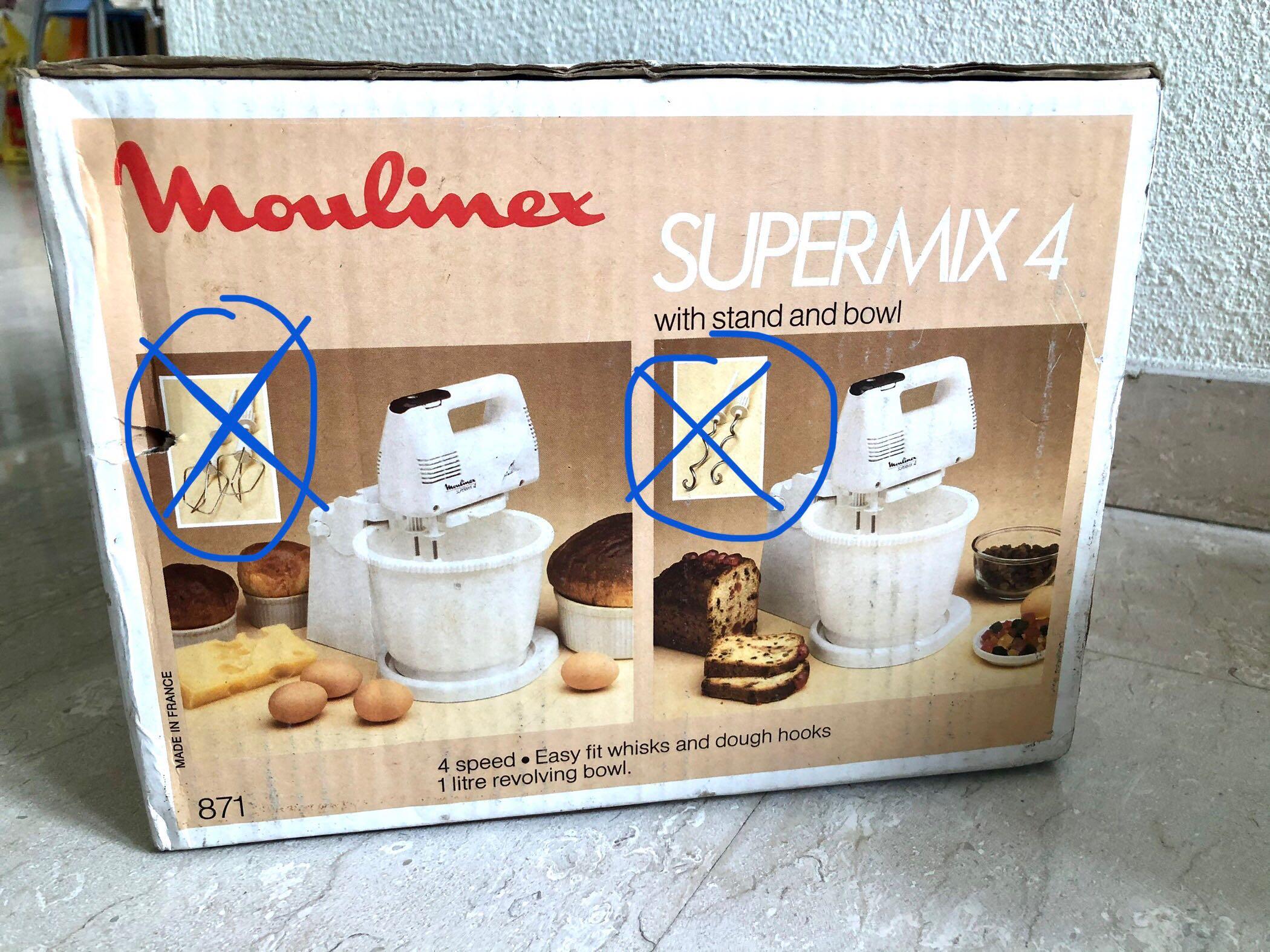 Moulinex Supermix 4, TV & Home Appliances, Kitchen Appliances, Juicers ...