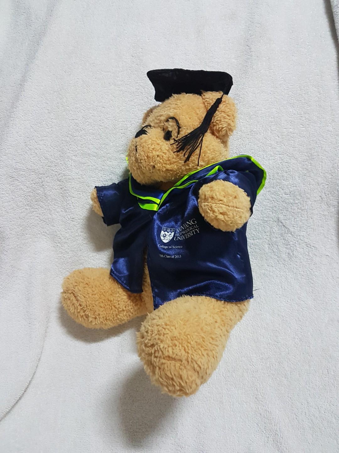 Nanyang Technological University Graduation Teddy Bear Plush Soft Toy ...