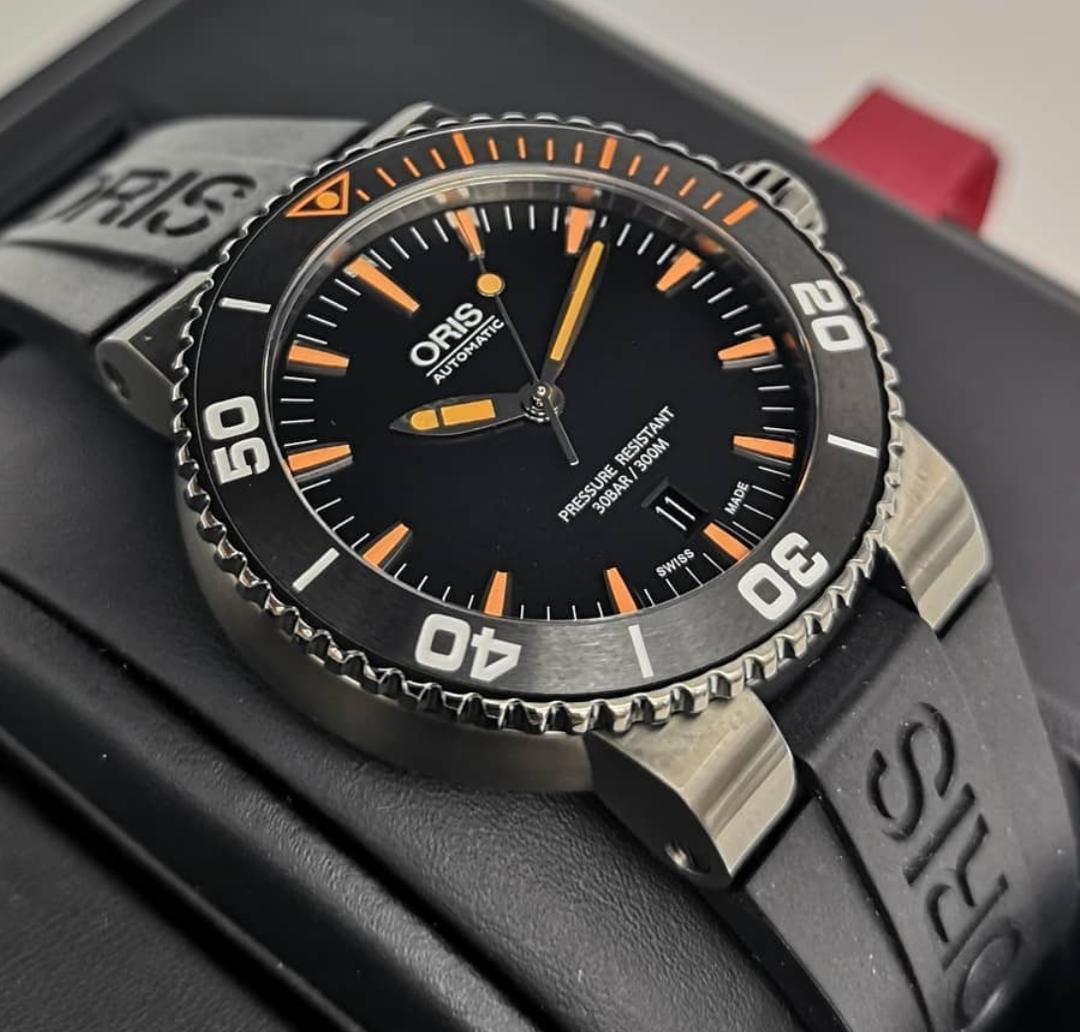 Oris Aquis Diver Automatic, Men's Fashion, Watches & Accessories ...