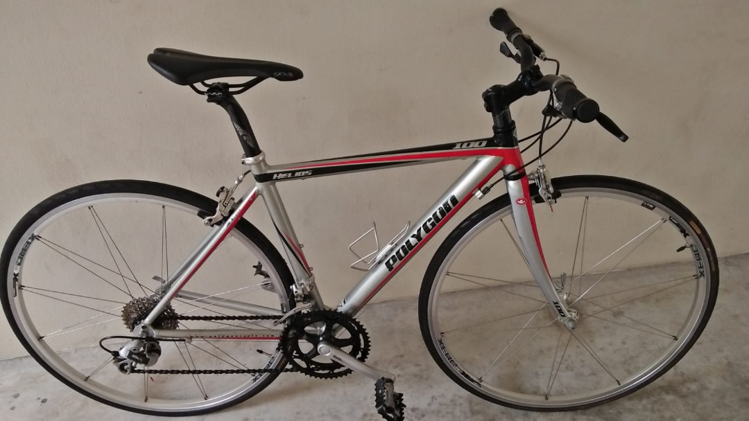 Polygon Helios 100 hybrid road bike, Sports Equipment, Bicycles & Parts ...