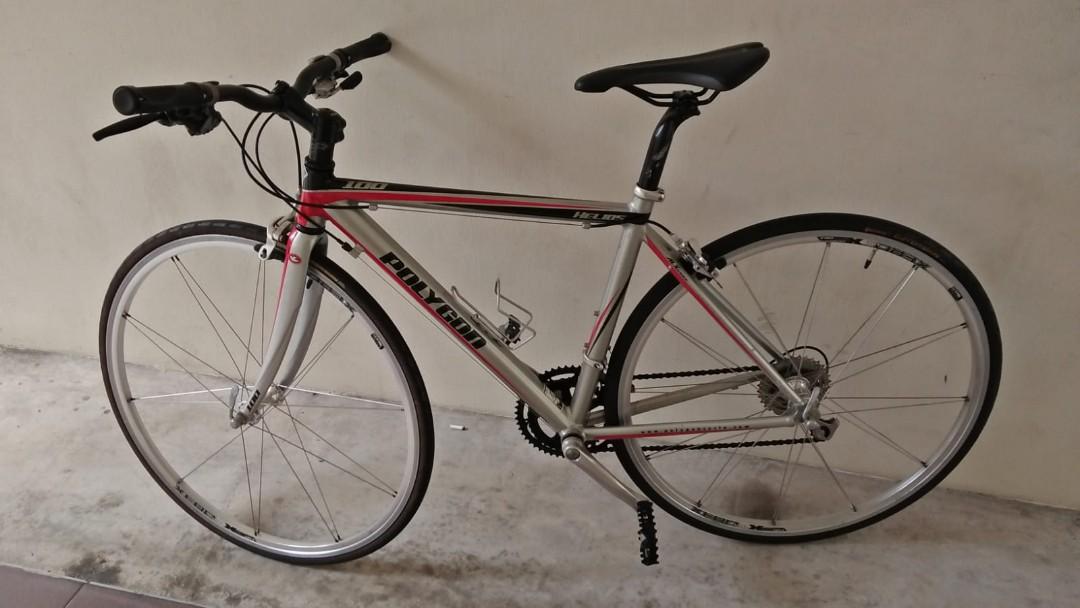 Polygon Helios 100 hybrid road bike, Sports Equipment, Bicycles & Parts ...
