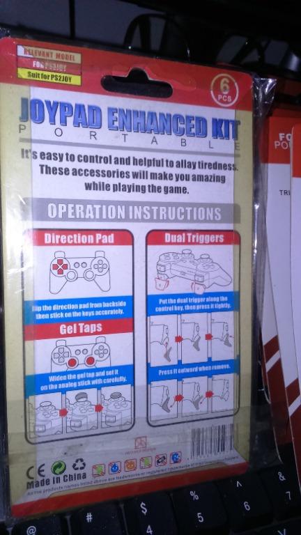 PS3/DS3/DualShock 3 Controller Trigger Extenders, Video Gaming, Gaming ...