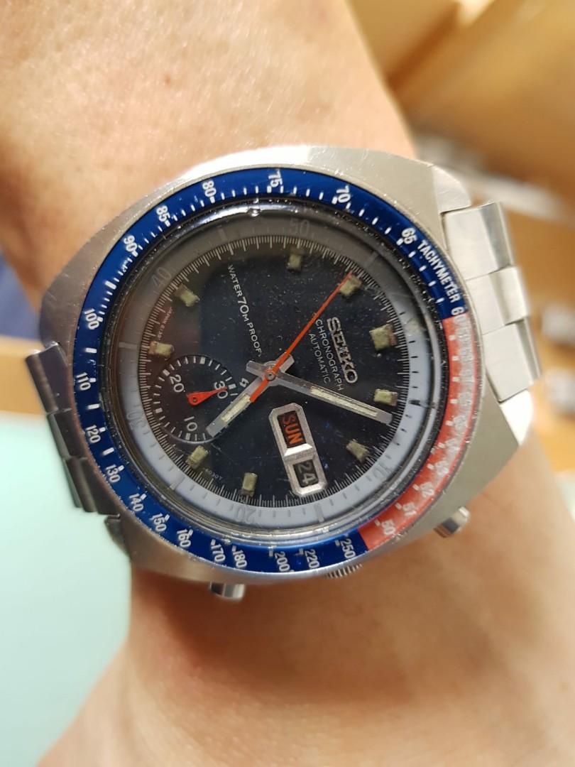 Seiko Automatic Chronograph Watch, Men's Fashion, Watches & Accessories ...