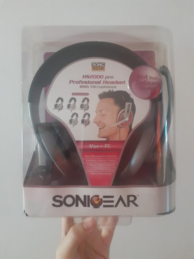 Sonic gear headset, Audio, Headphones & Headsets on Carousell