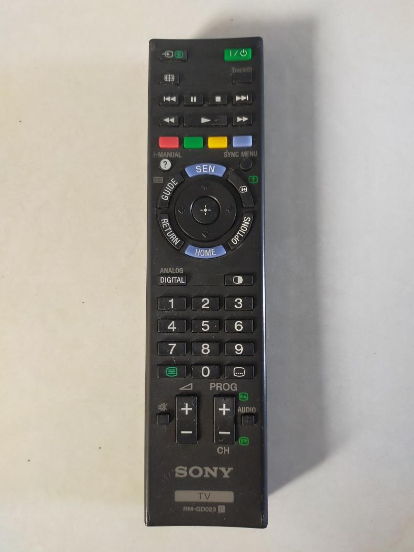 Sony RM-GD023 TV Remote, TV & Home Appliances, TV & Entertainment, TV ...