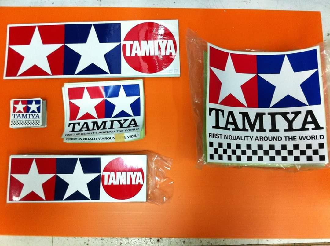 Tamiya Flag and Sticker, Hobbies & Toys, Toys & Games on Carousell