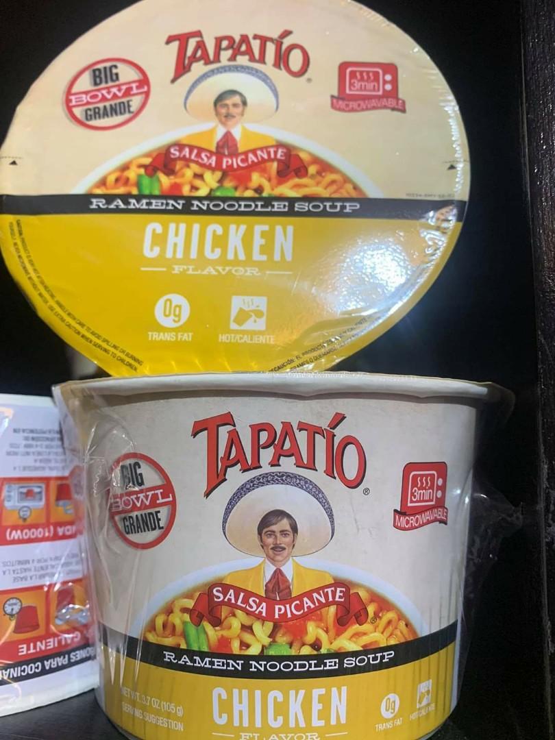 Tapatio chicken ramen noodles big bowl, Food & Drinks, Local Eats on ...