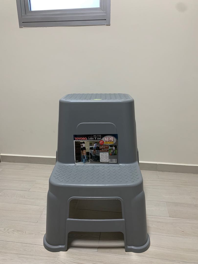 Toyogo ladder N stool, Furniture, Others on Carousell