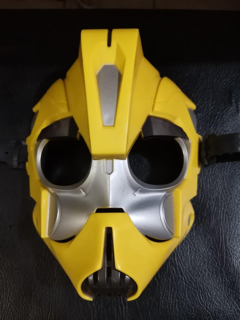 Transformers Bumblebee mask for kids yellow, Hobbies & Toys, Toys ...