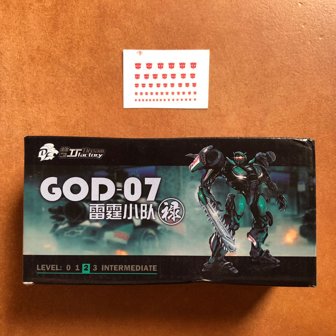Transformers TF Dream Factory DF - GOD-07 GOD07 (aka Dark of the Moon ...