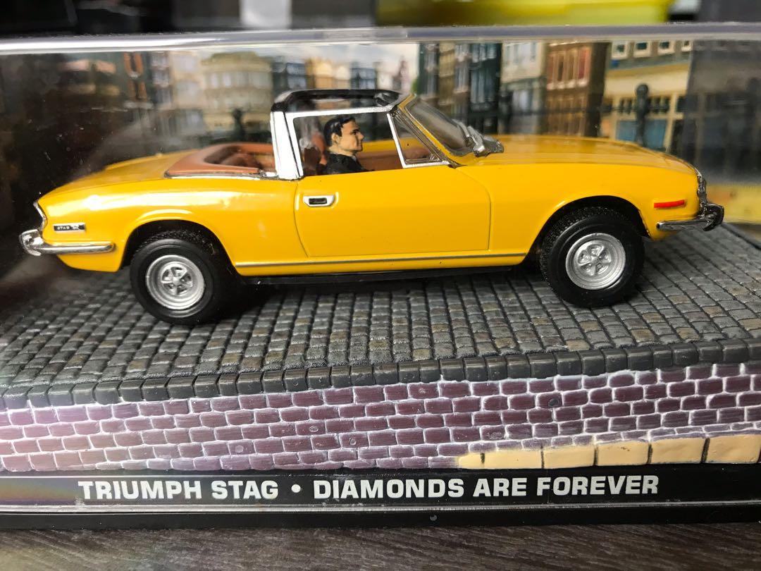 James Bond’s Triumph Stag Diecast Model, Hobbies & Toys, Toys & Games ...