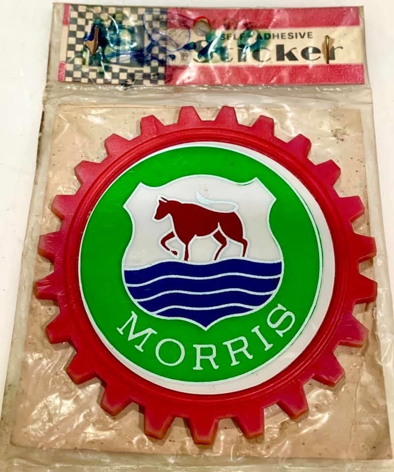 Vintage Morris Car Badge, Hobbies & Toys, Collectibles & Memorabilia ...