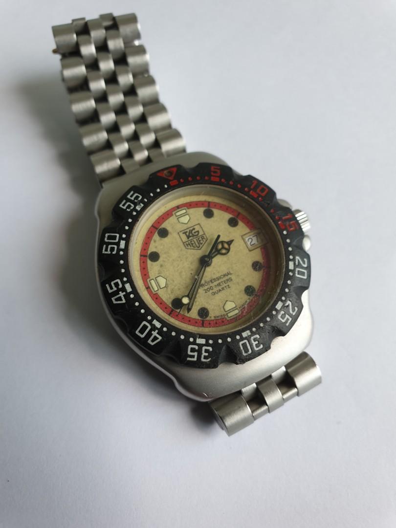 Vintage Tag Heuer Quartz Qatch, Luxury, Watches on Carousell