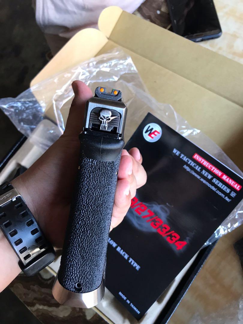 We glock 17 tmss gas blow back pistol on Carousell