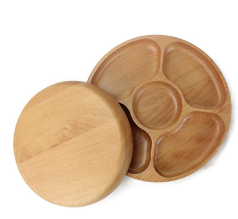 Wood sorting plate, Furniture & Home Living, Kitchenware & Tableware ...