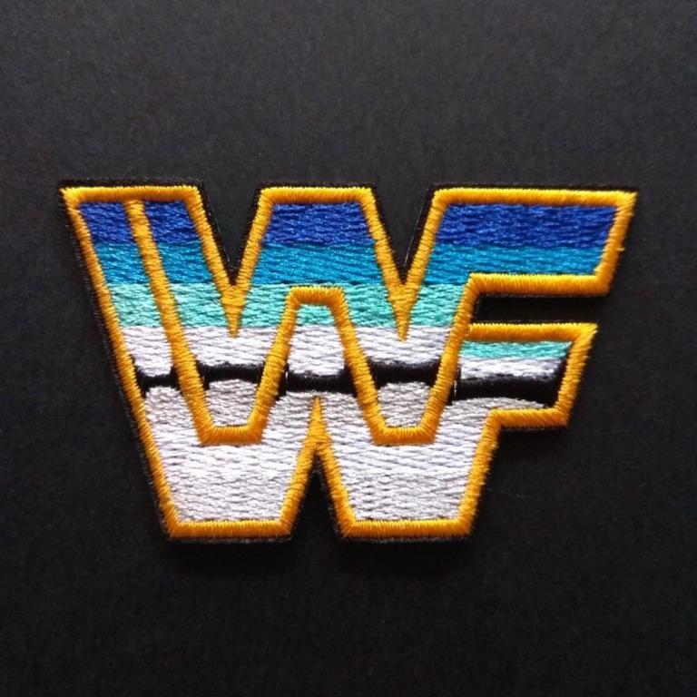 WWF WWE World Wrestling Vintage Retro Logo Iron On Patch, Hobbies ...