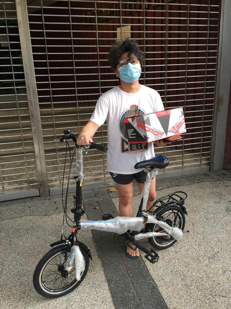 Xyclone Urban Series Folding Bike, Sports Equipment, Bicycles & Parts ...