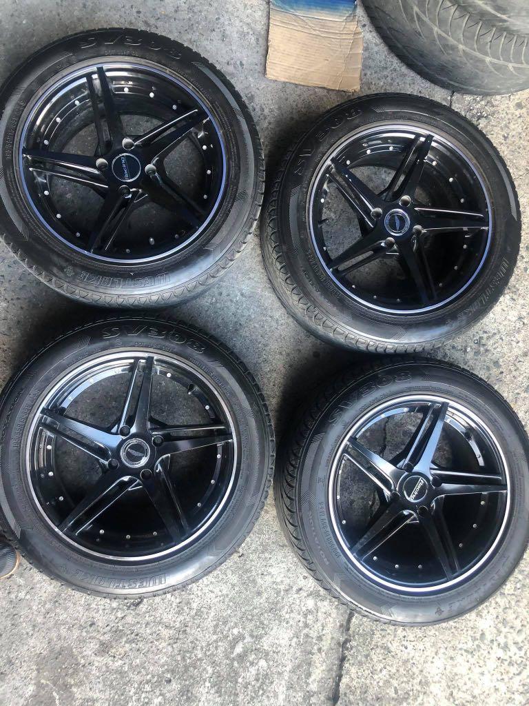 15" Racing concept mags used 4Holes pcd 100 MAGS ONLY No Tires, Car ...