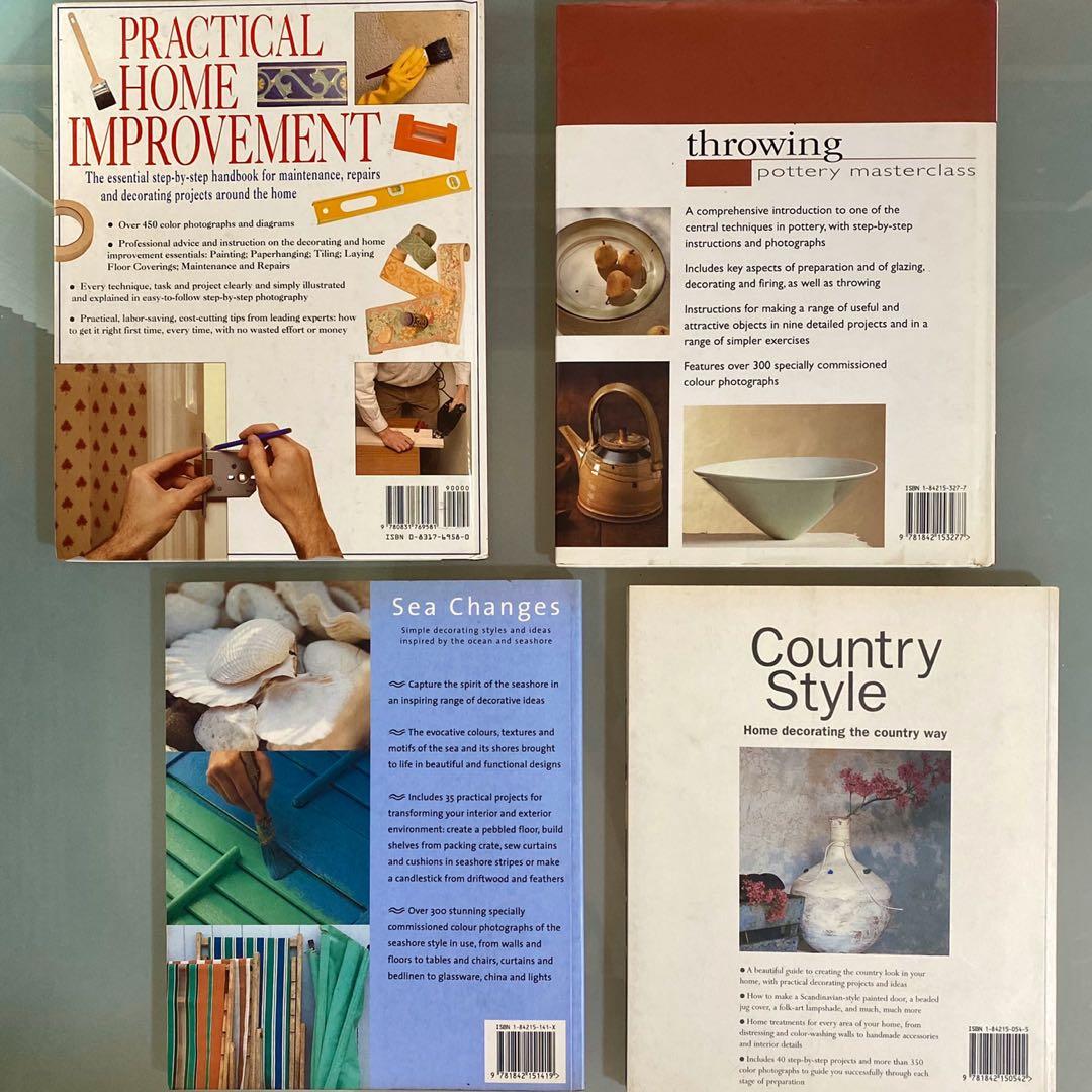 4 good Step by Step books to guide you in improving and decorating your ...