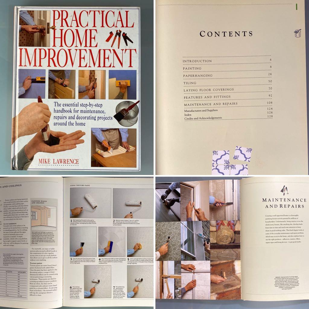 4 good Step by Step books to guide you in improving and decorating your ...