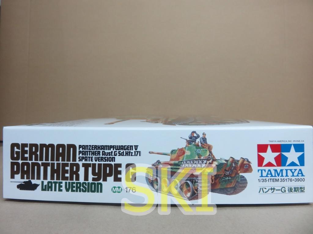 軍事模型 田宮 Tamiya 1/35 German Panther Type G Late Version -35176, 興趣及遊戲 ...