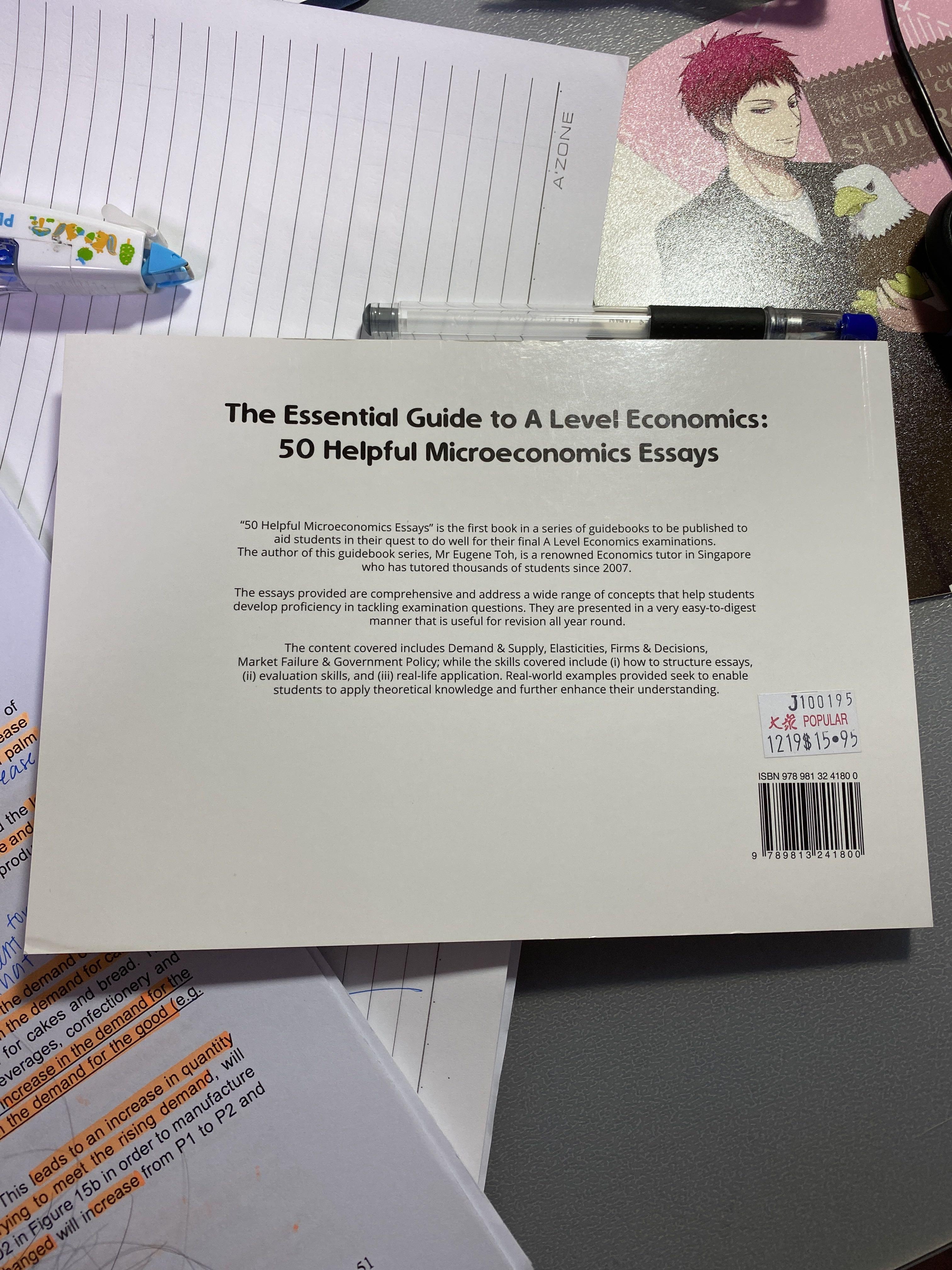 A Level H1 Econs Guide, Hobbies & Toys, Books & Magazines, Assessment ...