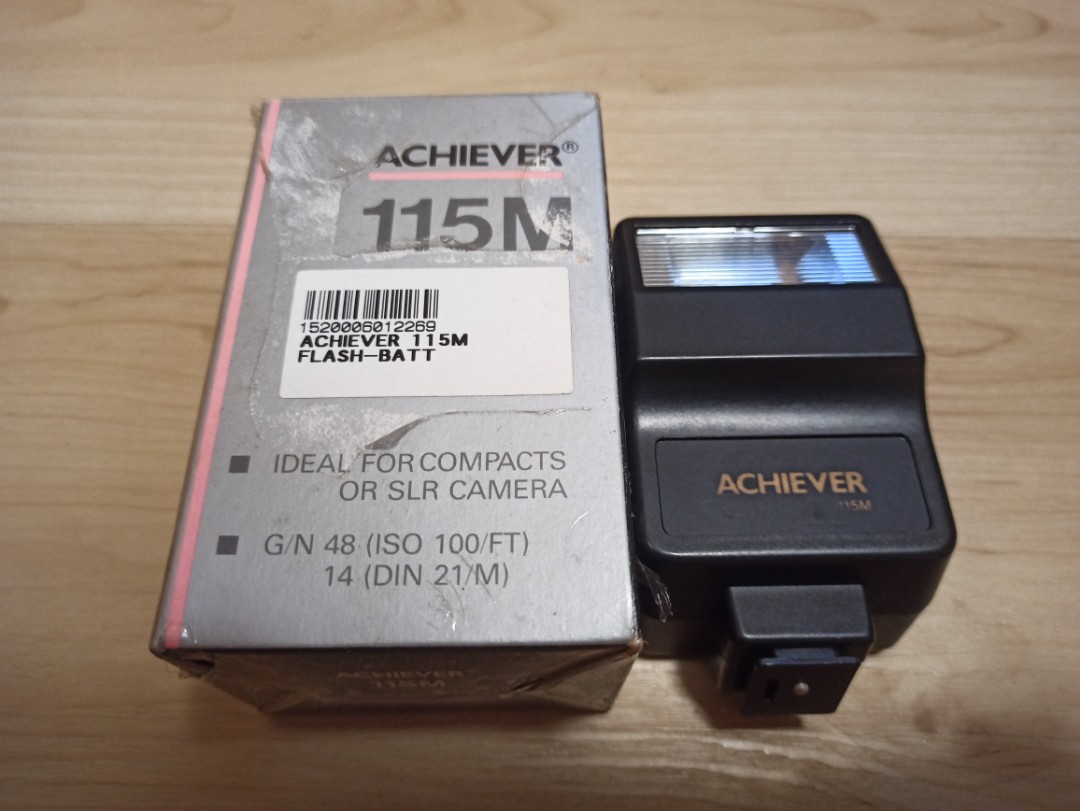 Achiever 115M manual flash, Photography, Photography Accessories ...