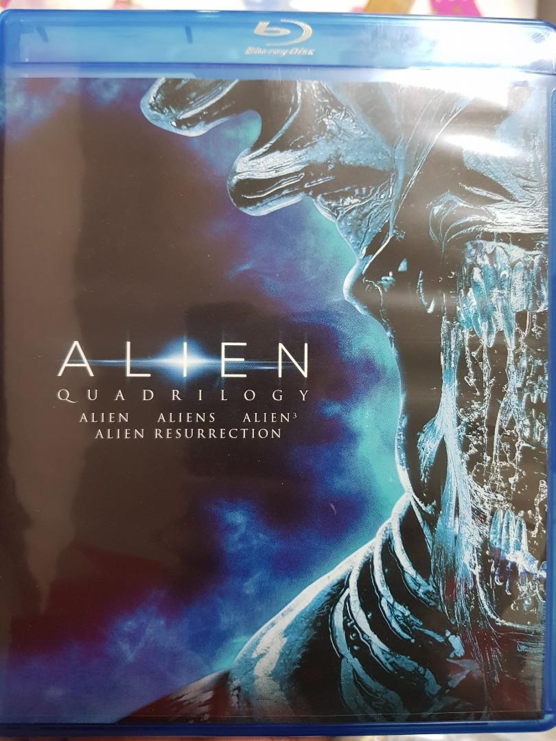 Alien Quadrilogy 4 discs bluray, Hobbies & Toys, Music & Media, CDs ...