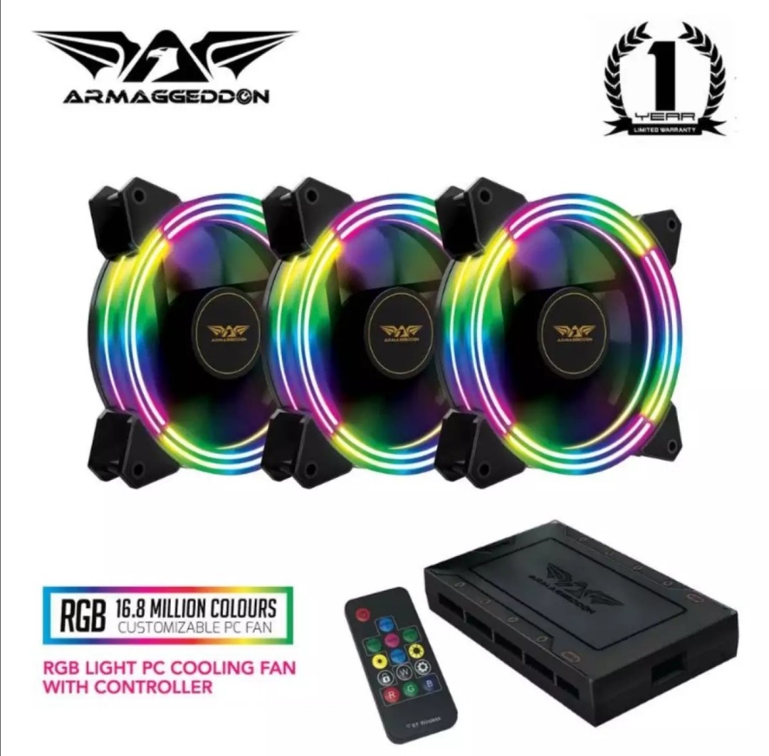 Armageddon ring III rgb kit & led strip fx controller, Computers & Tech ...