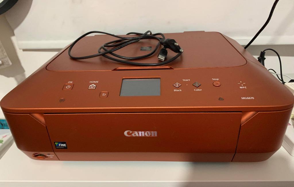 Canon PIXMA mg6670 Printer Scanner, Computers & Tech, Printers ...