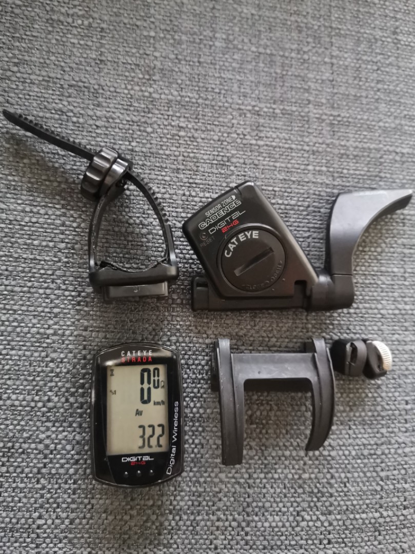 Cateye Strada Digital Wireless Speedometer, Bicycles & PMDs, Parts ...