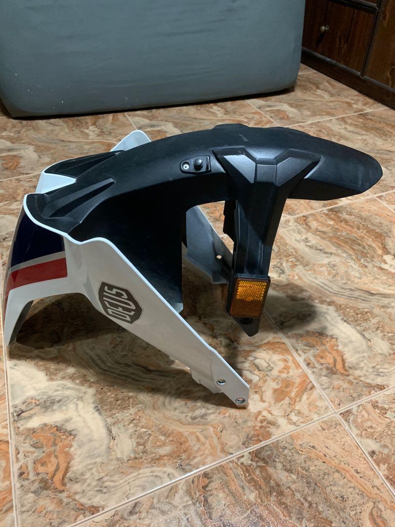 Crf1000l OEM front fender, Motorcycles, Motorcycle Accessories on Carousell