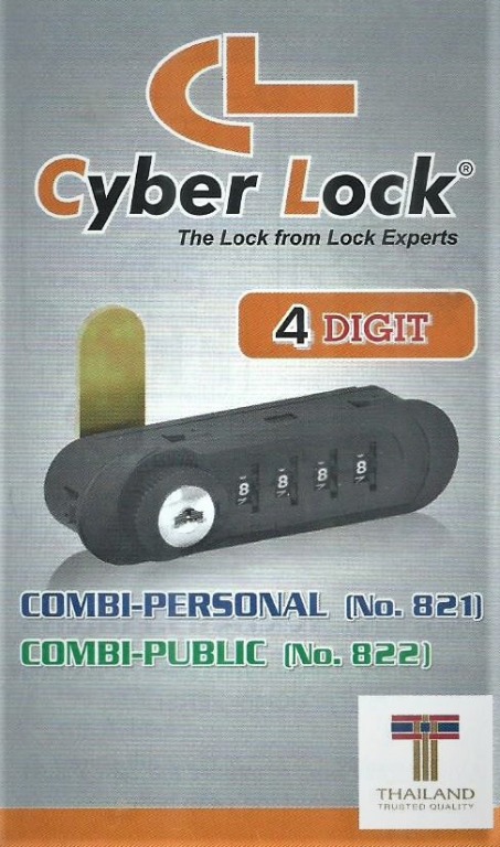Cyber Lock 4 Digit Combination Lock Furniture And Home Living Security