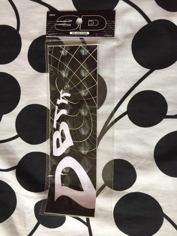 DBTK 3D Box Logo Sticker, Men's Fashion, Watches & Accessories, Wallets ...