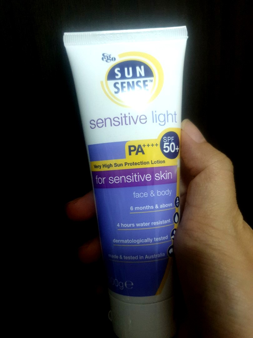 Ego Sunsense Sunscreen SPF50+ For sensitive skin 100ml Exp Oct 2021 ...
