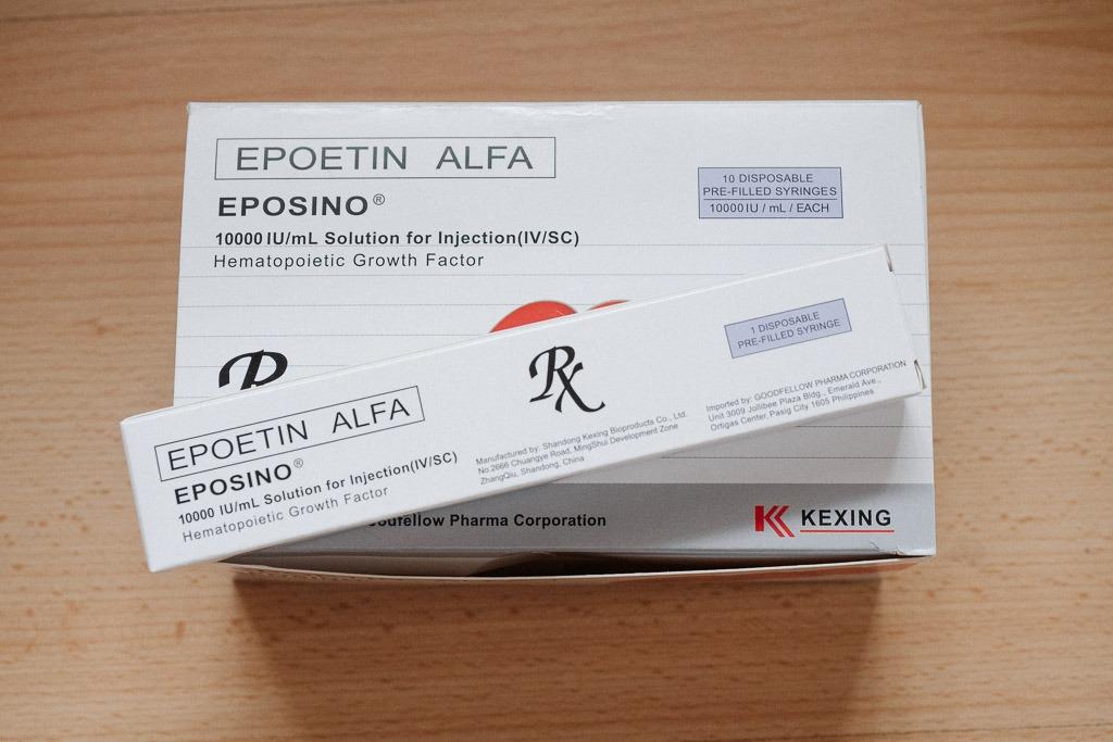 Eposino Epoetin Alfa 10000IU/mL Hematopoietic Growth Factor, Beauty ...