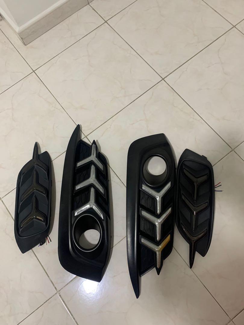 Fc folk light front and back, Car Accessories, Accessories on Carousell