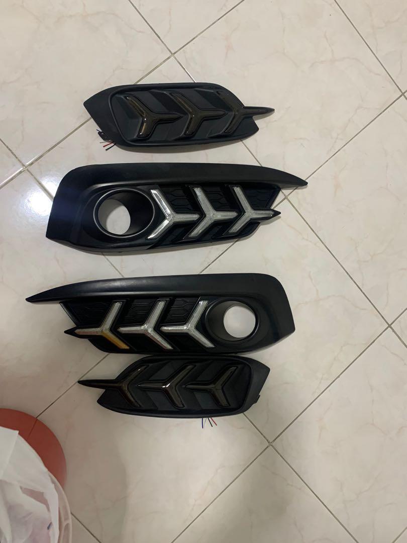 Fc folk light front and back, Car Accessories, Accessories on Carousell