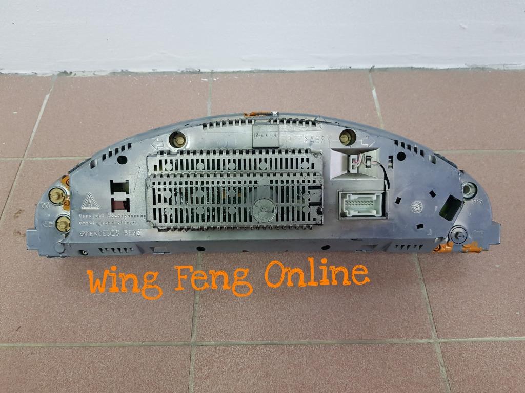 Genuine Mercedes-Benz W220 Cluster Meter Digital Speedometer, Auto ...