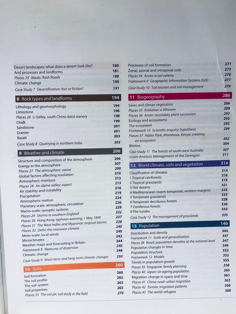 Geography: An Integrated Approach Fourth Edition, Hobbies & Toys, Books ...
