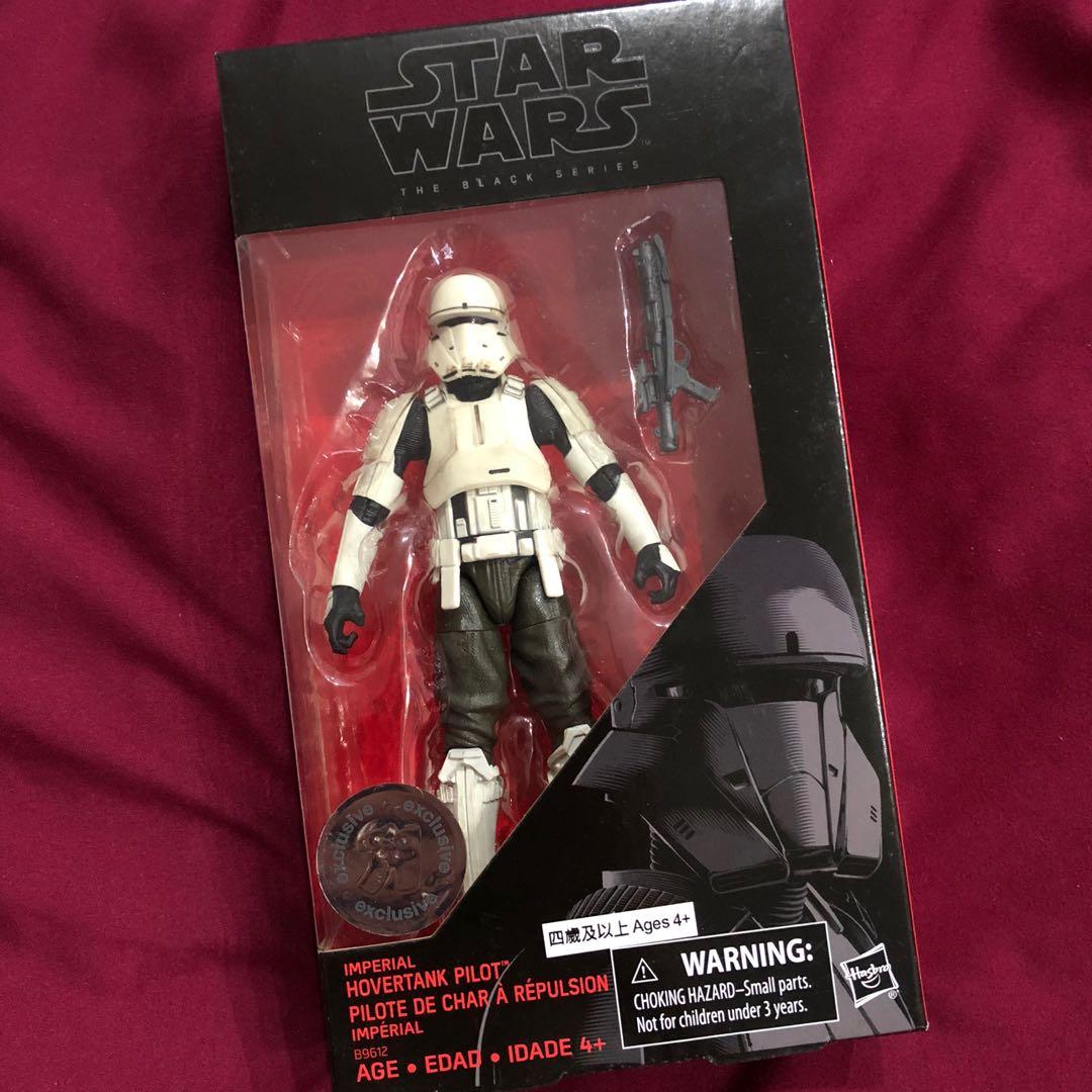 Hasbro Star Wars Black Series Imperial Hovertank Pilot Hover Tank ...