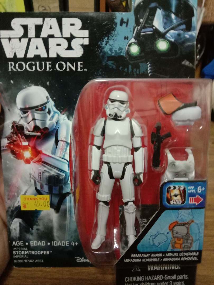 Hasbro Stat Wars Rogue one Stormtrooper 3.75 inch, Hobbies & Toys ...