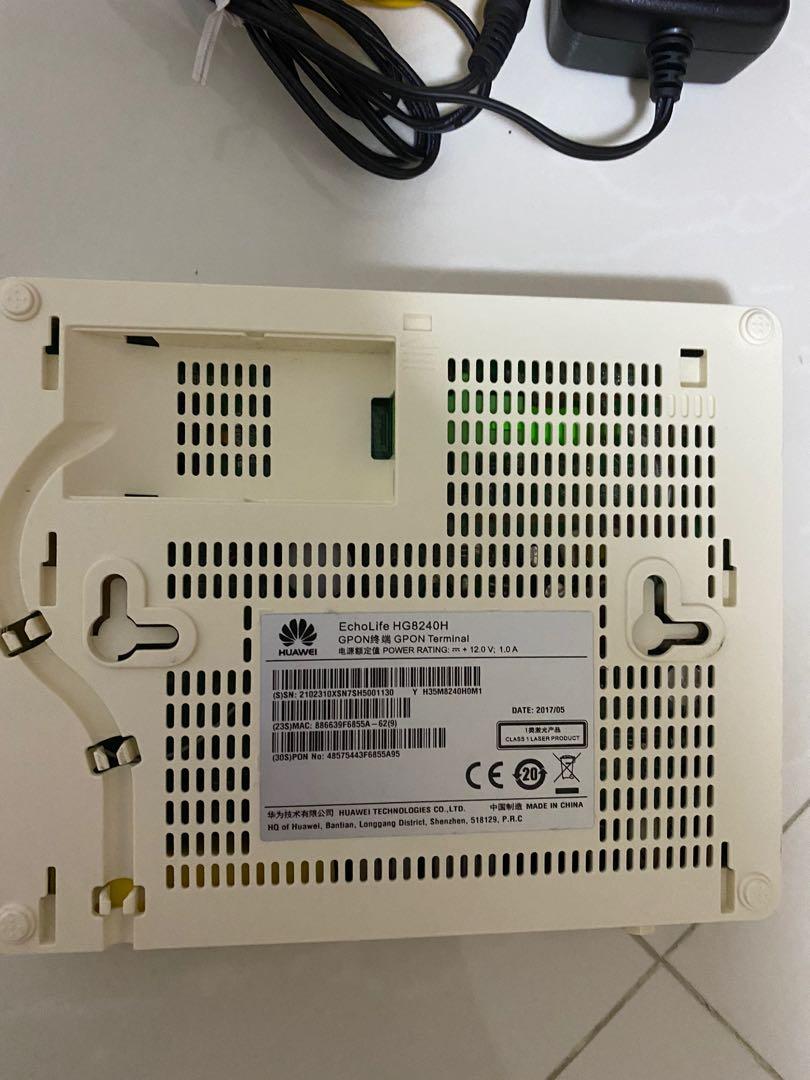 Huawei Echolife HG8240H GPON Optical Network Terminal ONT, Computers ...