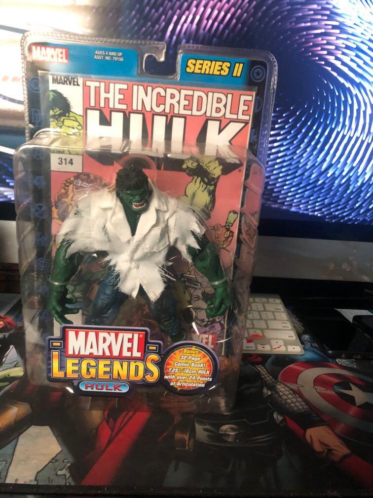 Hulk lab coat marvel Legends, Hobbies & Toys, Collectibles ...