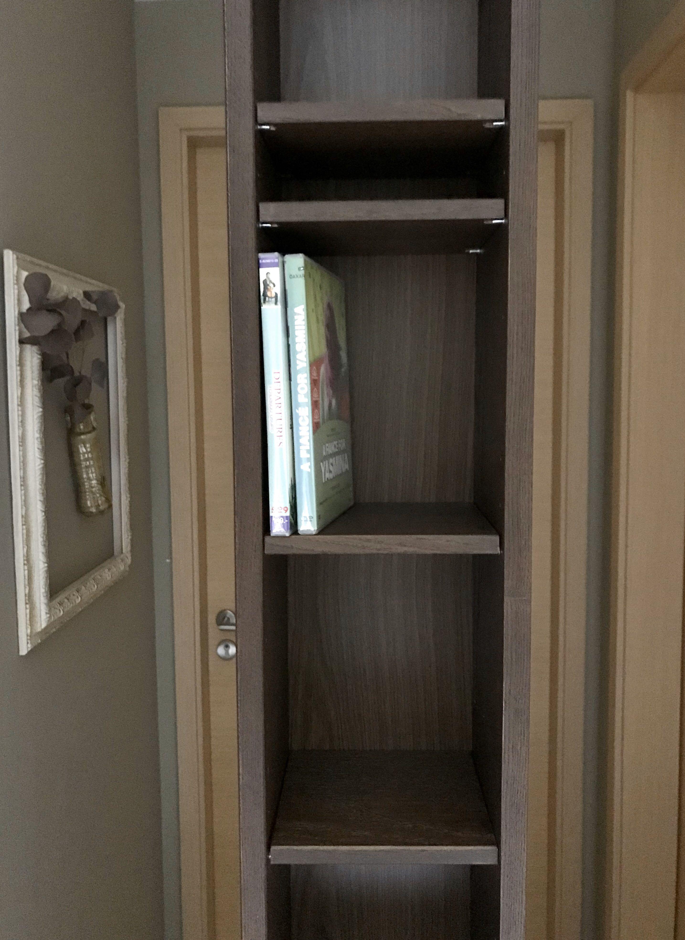 IKEA GNEDBY shelving unit (dark walnut), 202cm, Furniture & Home Living ...