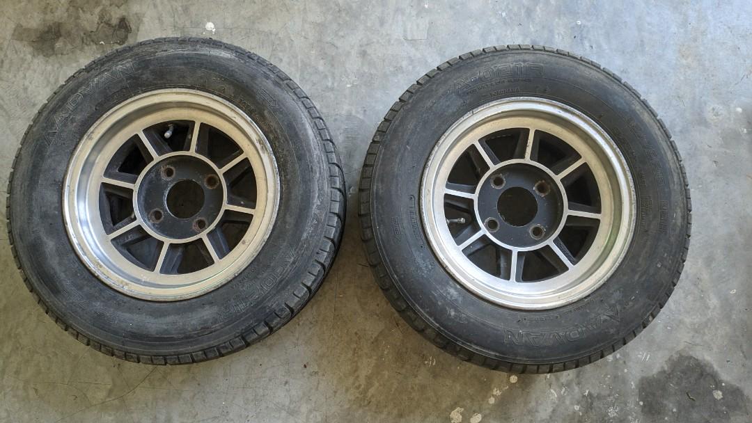 Japan Hayashi Street 13" Rim, Auto Accessories on Carousell
