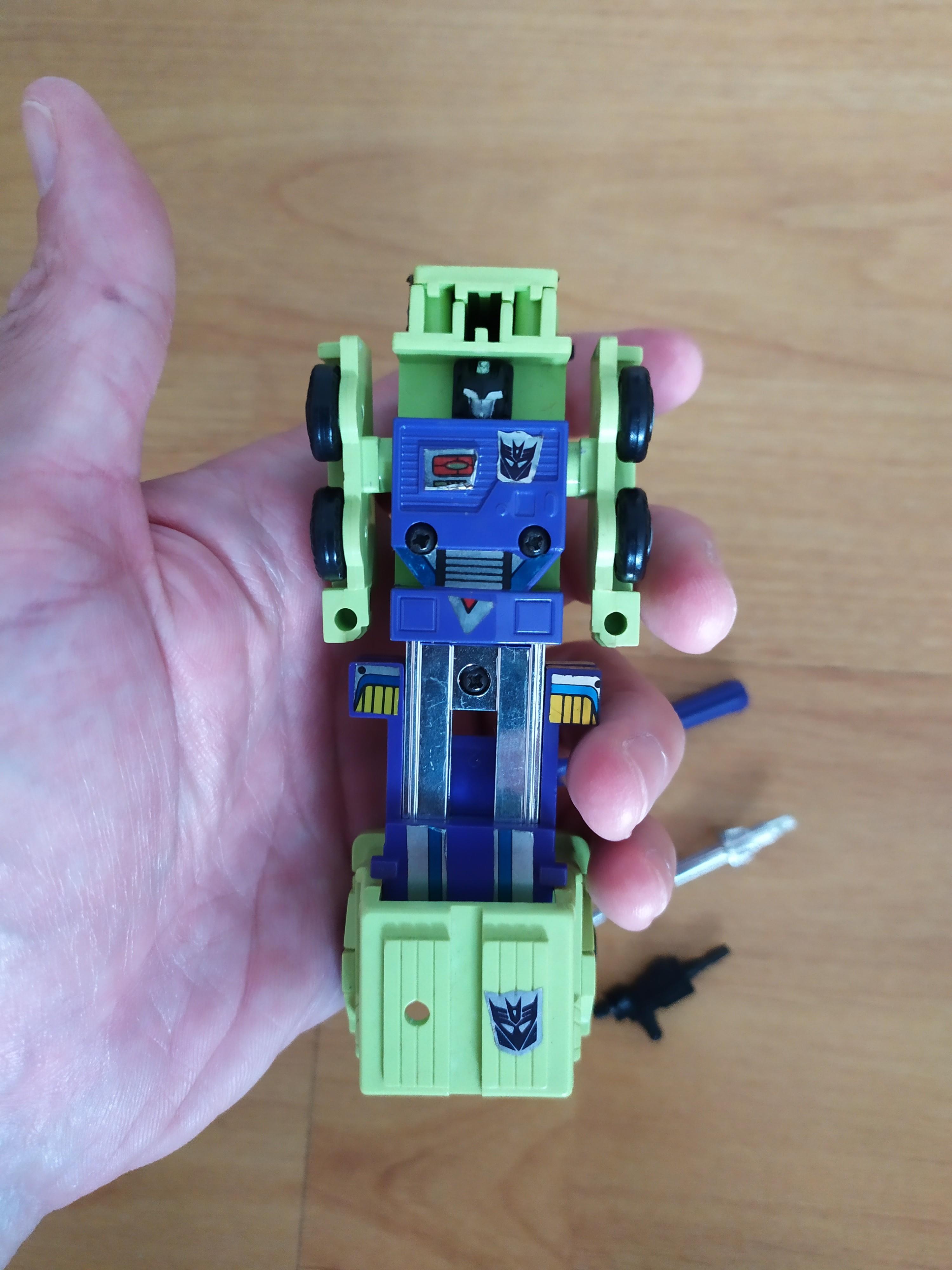 Vintage Japan Takara Hasbro 1980 1984 G1 Transformers Devastator Mixmaster, Hobbies & Toys, Toys ...