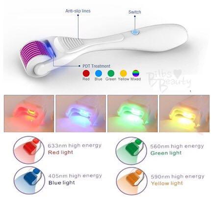 LED DRS 540 titanium derma roller dermaroller micro needling, Beauty ...