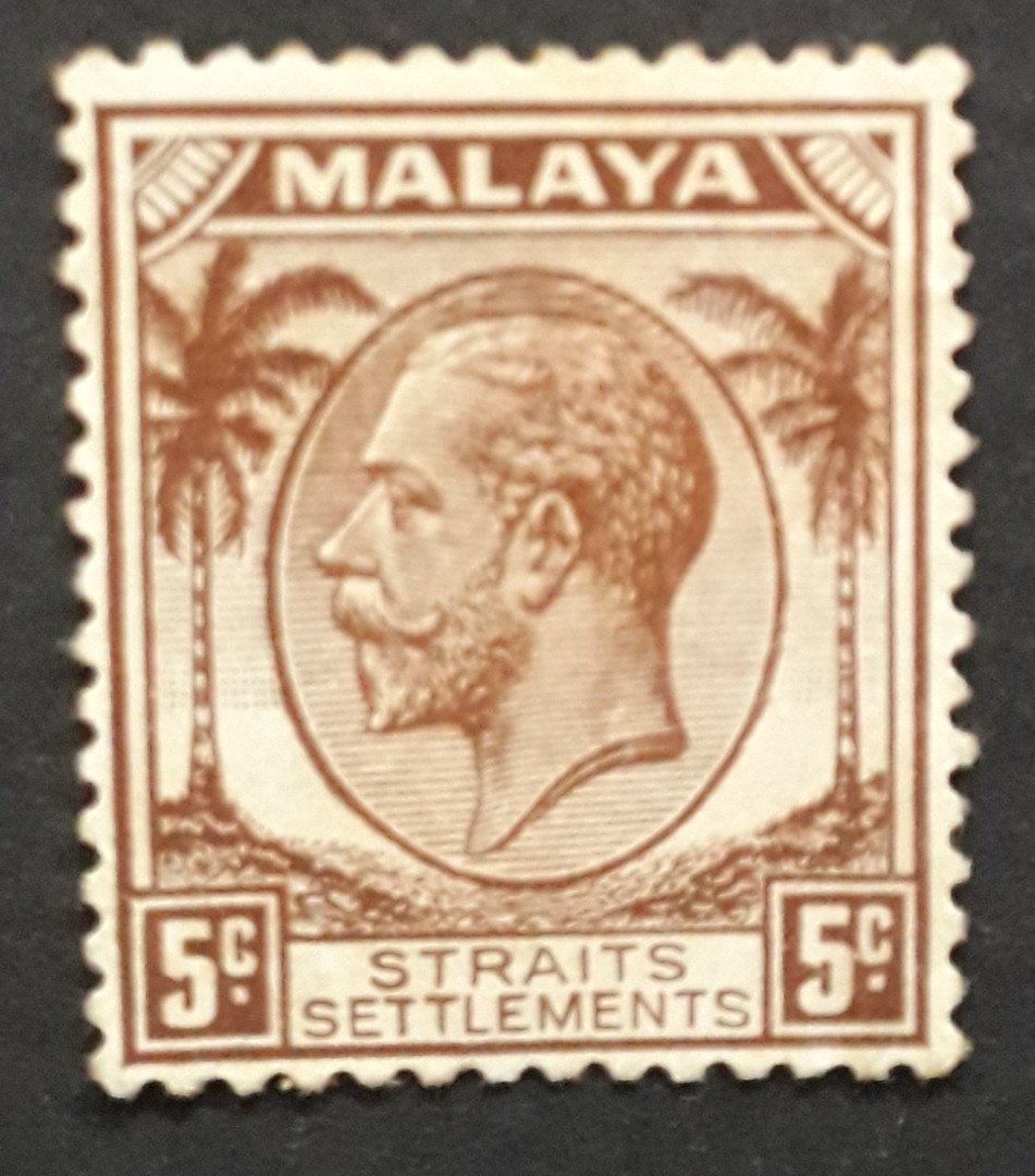 Malaya Stamp 1936 -37 Straits Settlements KGV 5c. brown, Hobbies & Toys ... Malaya Stamp 1936 -37 Straits Settlements KGV 5c. brown, Hobbies & Toys ...